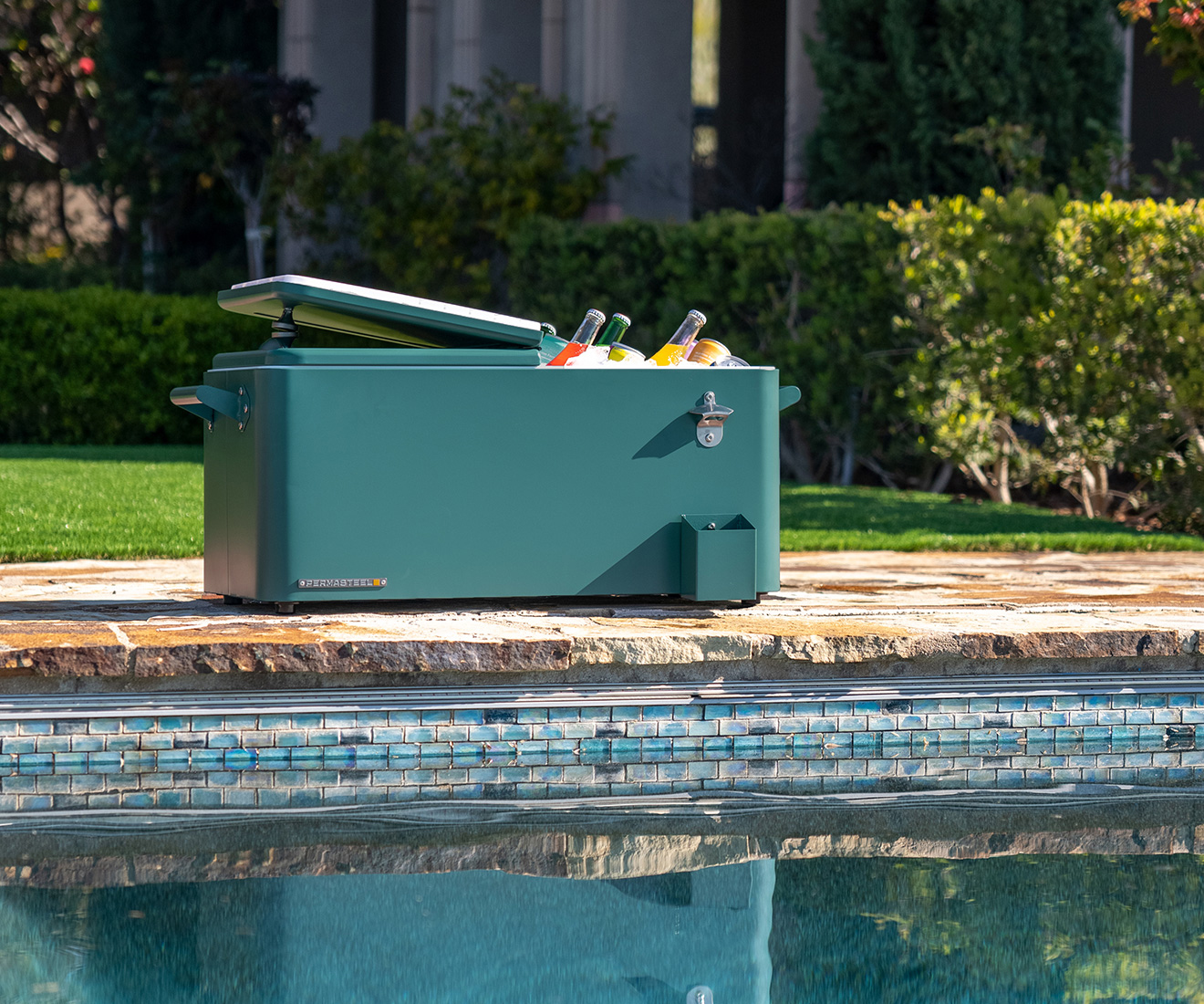 Coolers - Patio Coolers - Permasteel - 80qt Patio Cooler W/removeable ...