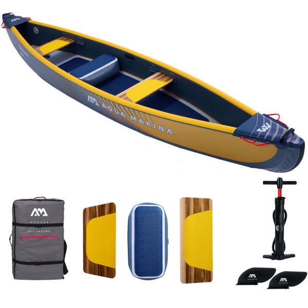 Inflatable Kayaks - Aqua Marina - Tomahawk High Pressure Speed Canoe 2/ ...